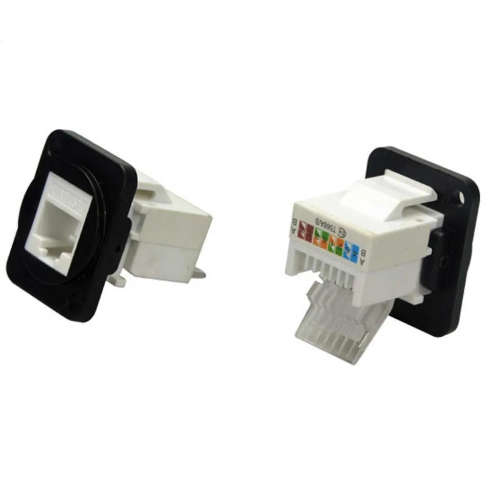 Super Category 5 Cabinet Network Socket Wire Crimp Module 86 Panel ...