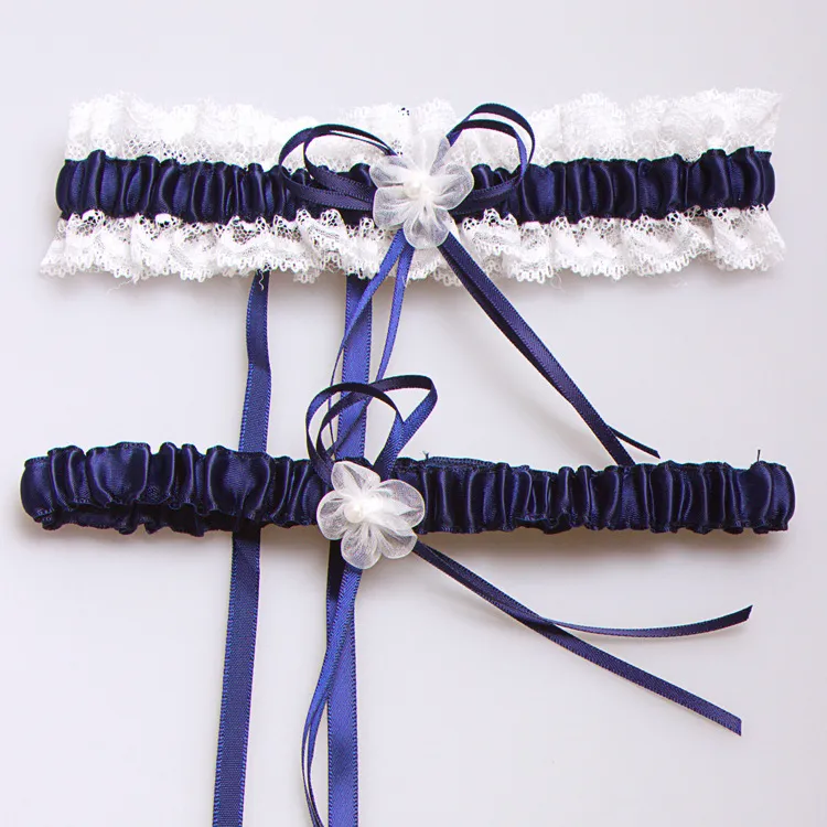 Bridal Garter Set Hot Sale Wedding Garters In Burgundy Pink Sky Blue ...