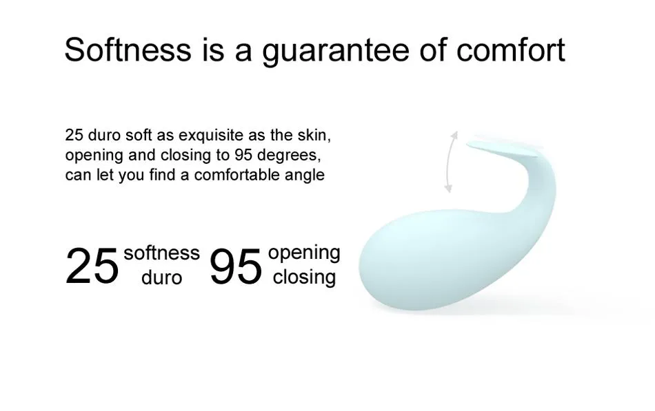 LIBO USB Rechargeable Soft Silicone Vibrating Egg Wireless APP Remote Control Bluetooth ...