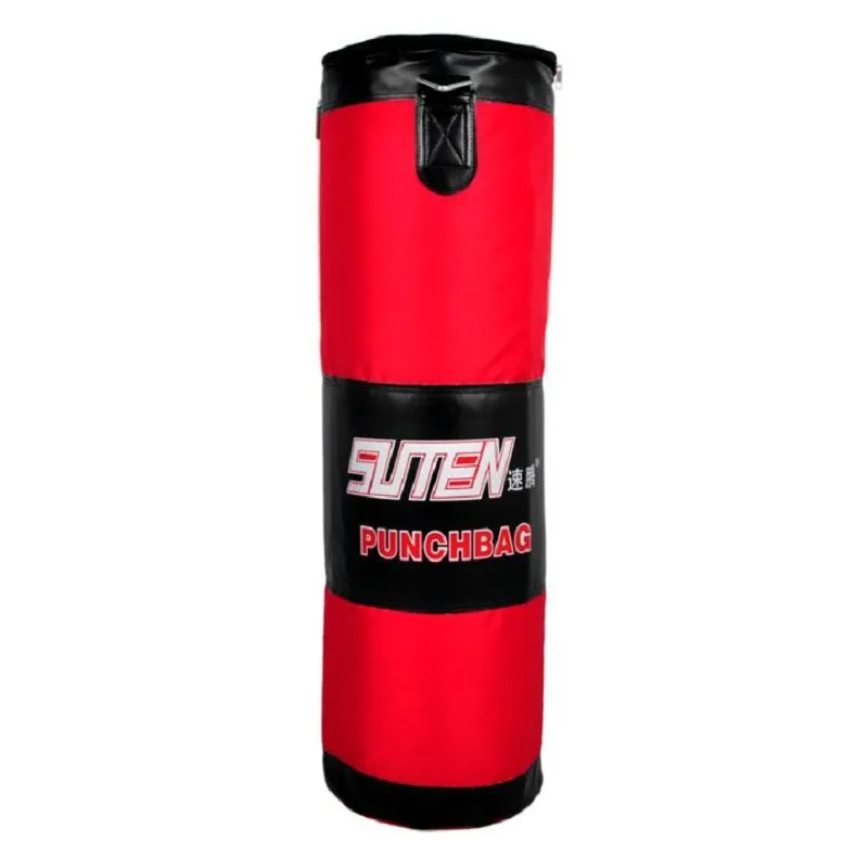 Premium 90cm Martial Arts Punching Bag: Heavy Duty Chain, Empty Sandbag ...