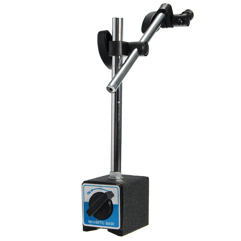Adjustable Magnetic Base Holder - Double Pole Dial Indicator Stand ...