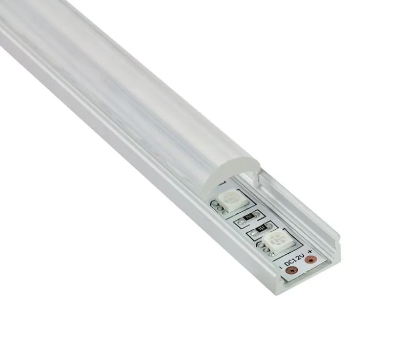 10 X 2M Sets60 Degree Beam Angle Aluminum Profile Led Domed Shape Led ...