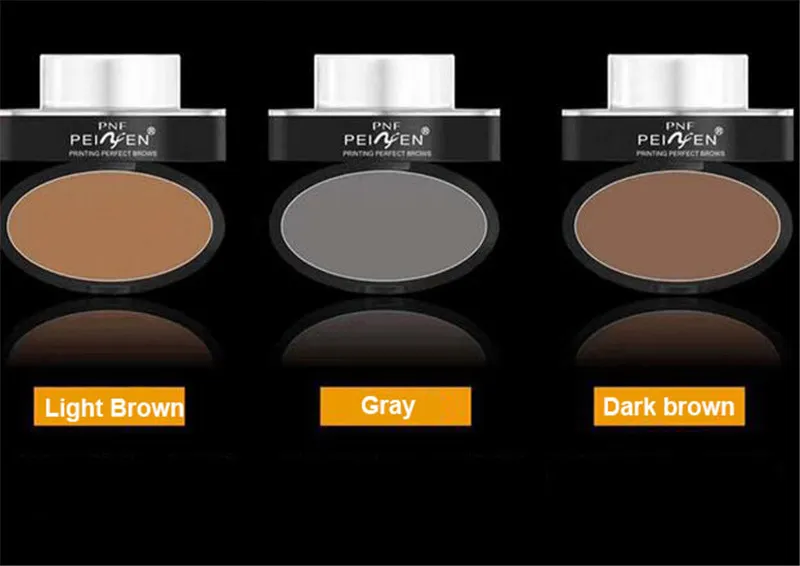 Best Quality Waterproof Eyebrow Powder Set With Stencils And Brush 2 ...