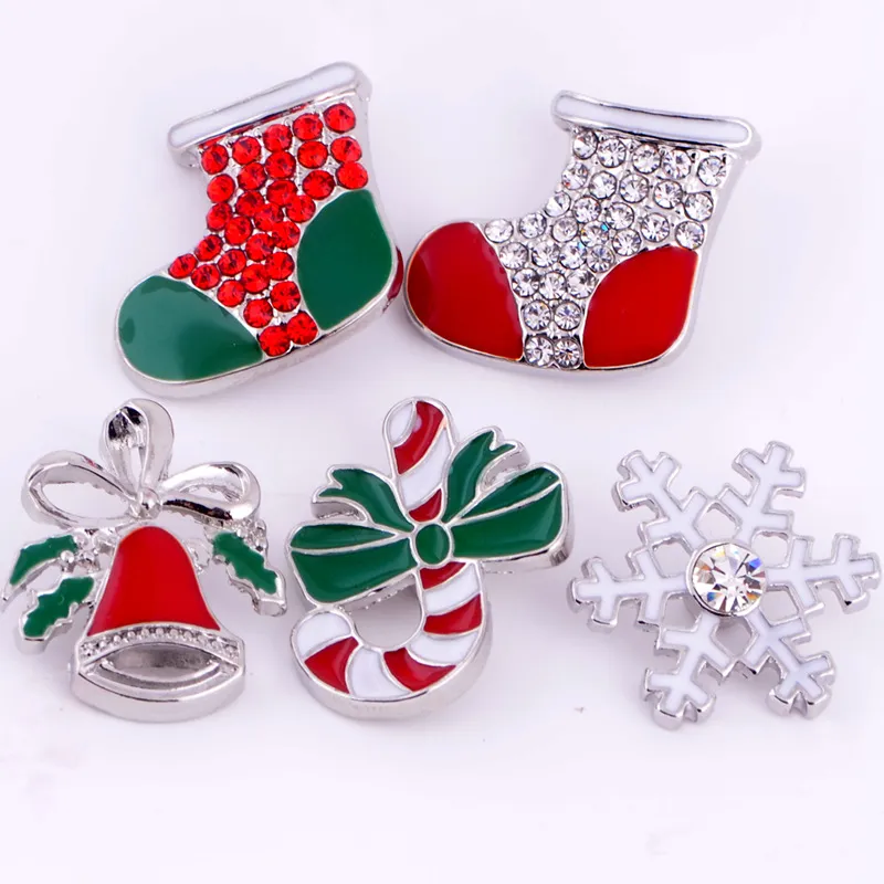 Interchangeable Ginger Snaps Charm Button For Christmas Jewelry Mix ...