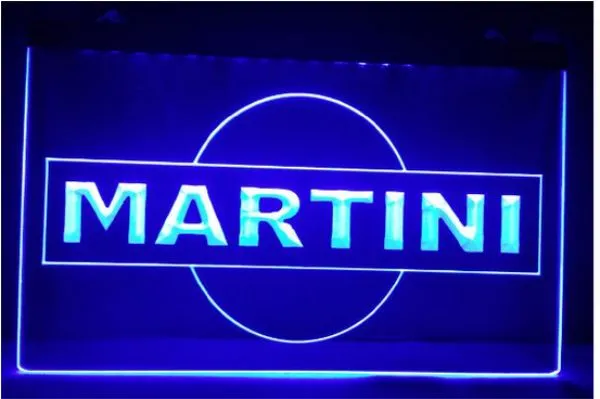 Martini Beer Bar Pub Club 3d Signs Led Neon Sign Home Decor Shop Crafts
