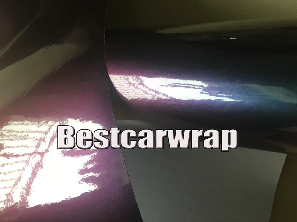 Colorflow Car Wrap Vinyl Blue & Purple Gloss Shift, Air Bubble Free ...