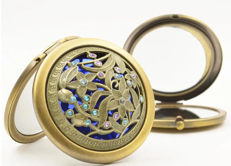 Bulk 100 Mini Compact Mirrors - Portable, Elegant Design, Crystal ...