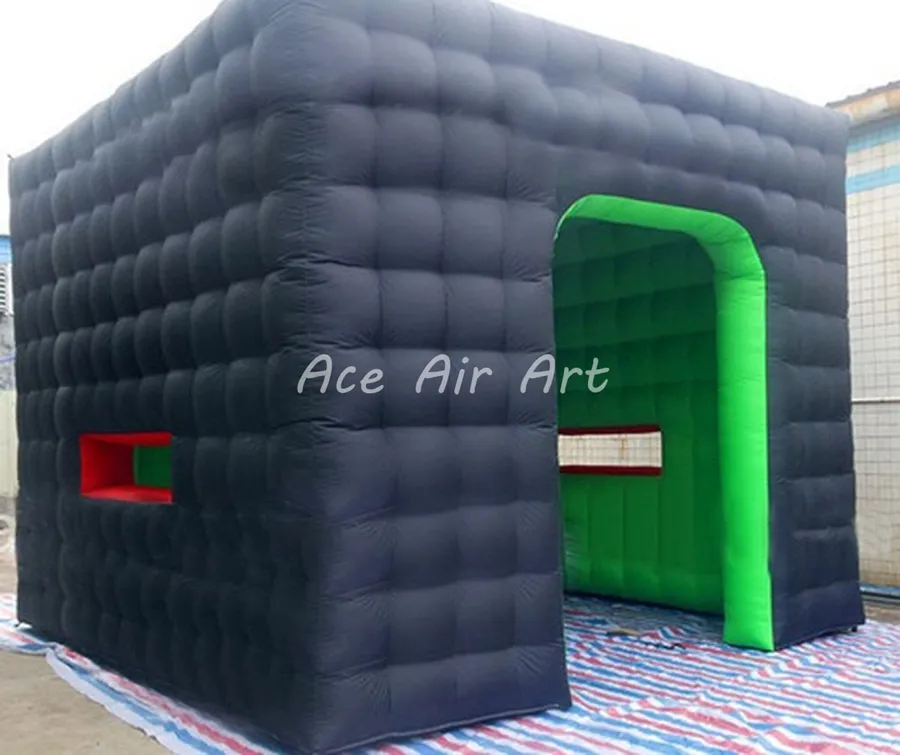 Large Inflatable Party Tent | Airtight Blow Up Cube For Outdoor Events ...