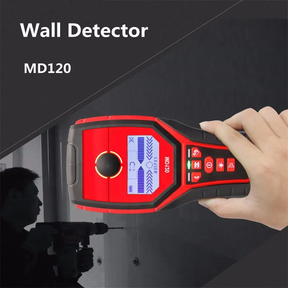 Wall Detector: Metal | Wood | AC Wire Finder Professional Handheld Wall ...