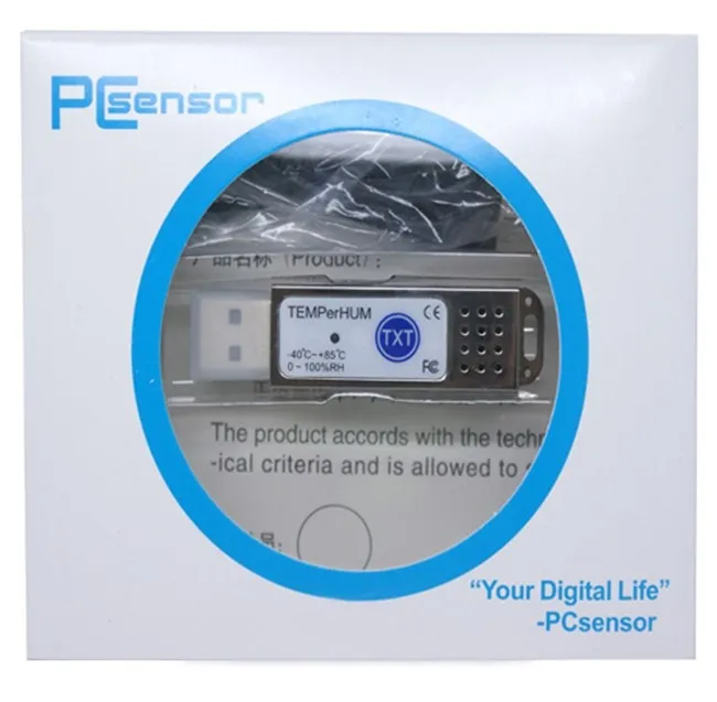 Wholesale PC USB Hygrometer And Thermometer 40~+85 Degree Hid TEMPerHUM ...