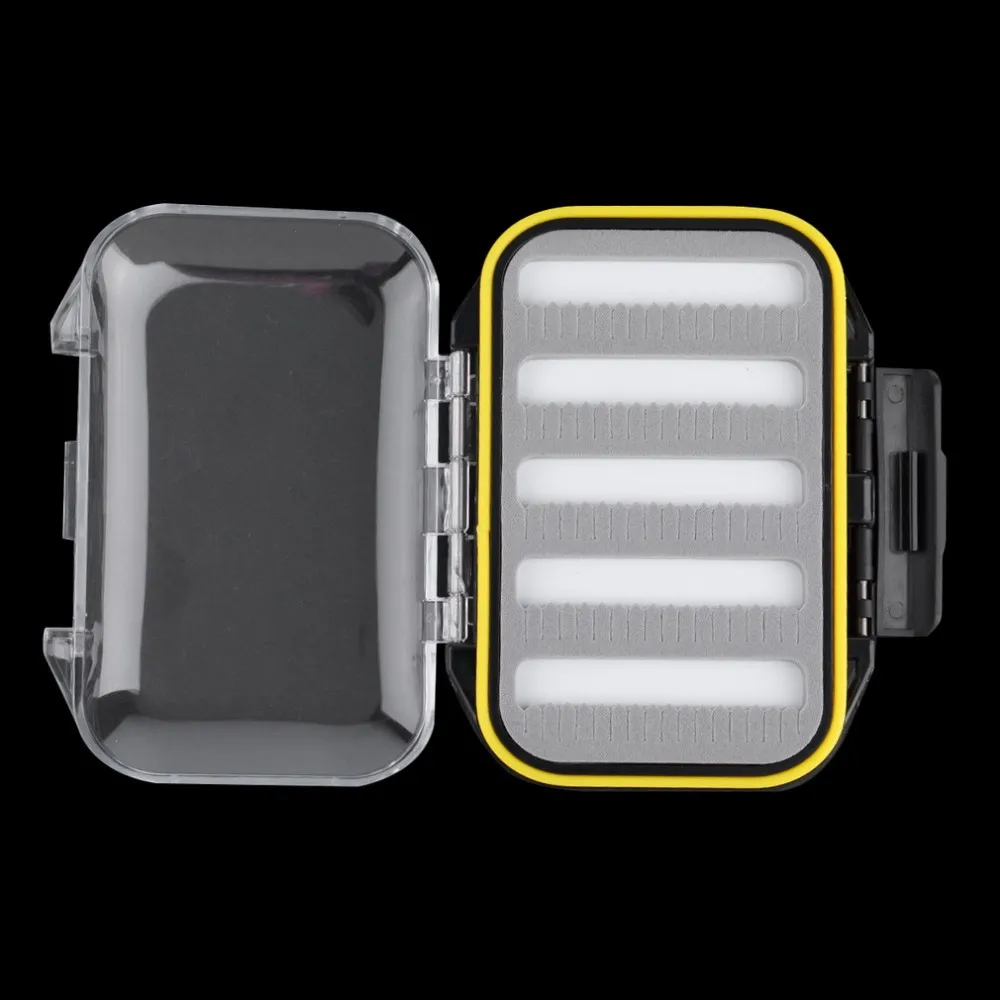 Waterproof Fly Fishing Box, Double Sided Clear Slit Foam, Plastic ...