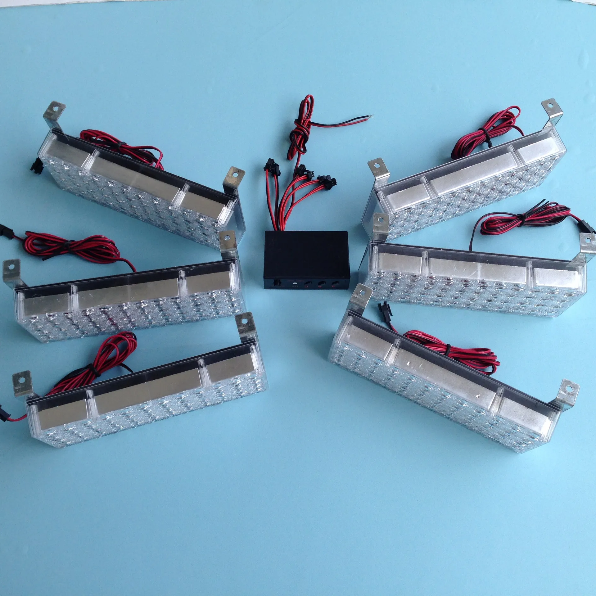 22X8 Amber 22 LED Car Warning Hazard Emergency Flash Strobe Light ...