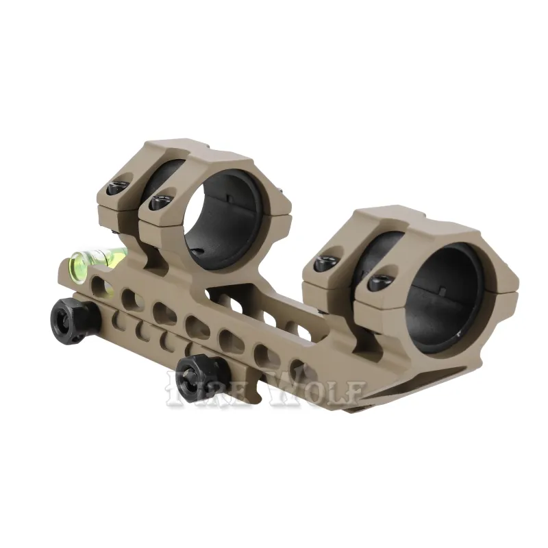 Offset Scope Rings 30/25.4mm Bidirectional Hunting Rifle Scope Mount ...