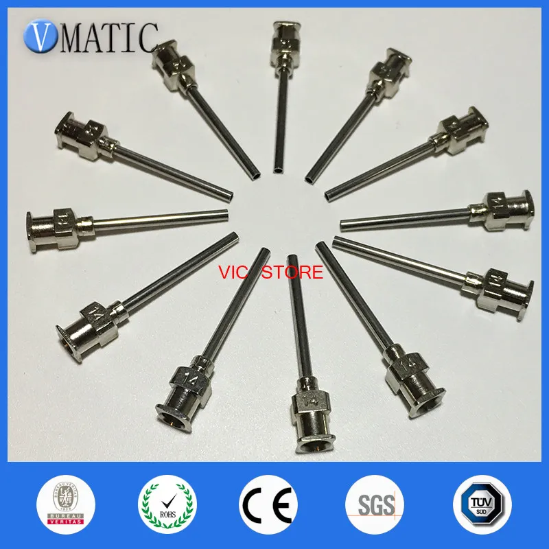 Wholesale VMATIC 1 Inch Tip Length 14G Blunt Stainless Steel Glue Dispensing Syringe Needles For ...