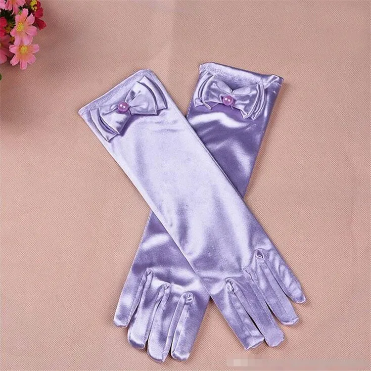 Frozen Cinderella Girls Long Gloves Silk... From Fashion_house, $1.37 ...