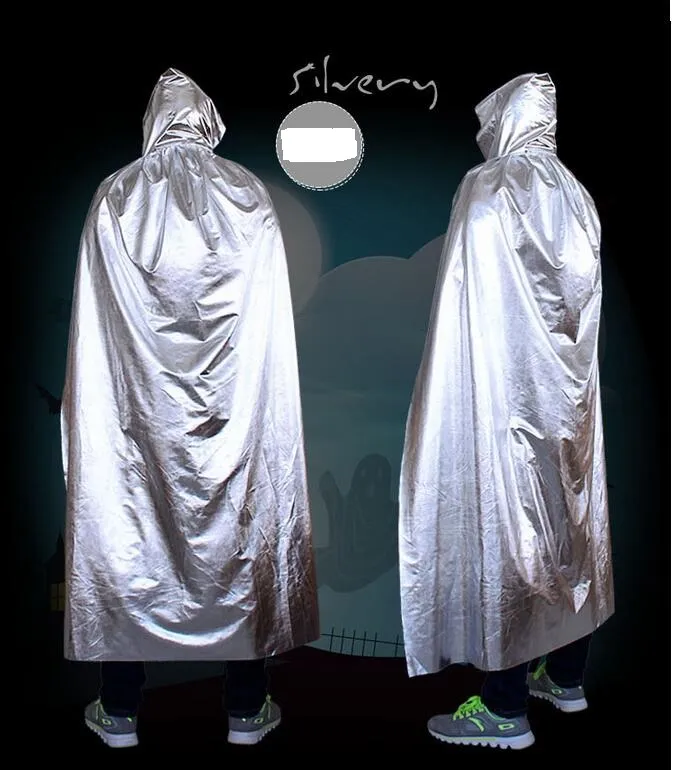 Hooded Poncho Halloween Robe With Hat Friar Medieval Renaissance Priest ...