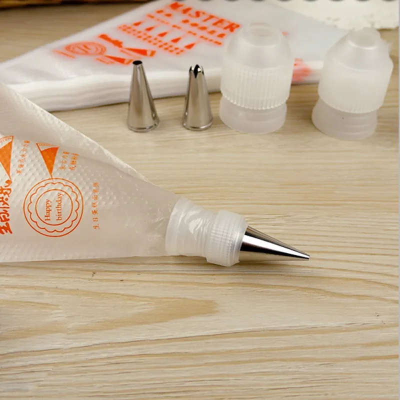 DHgate.com:100 Pack Disposable Icing Bags for Cake Decorating, Pastry ...