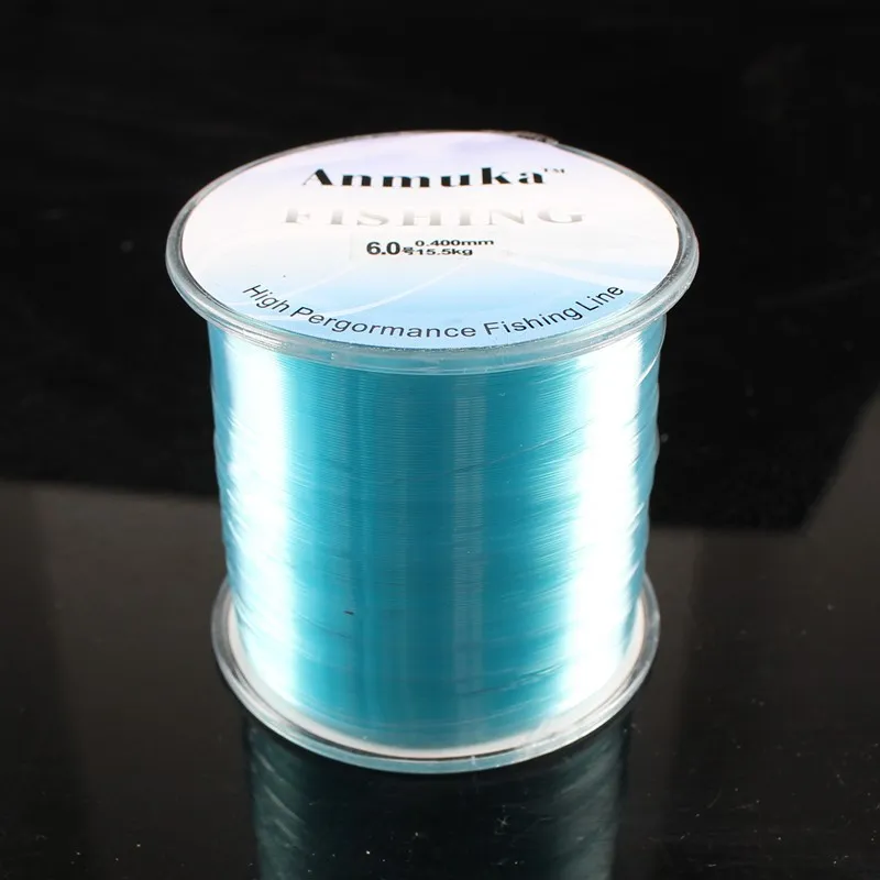 Q0205 Anmuka Fishing Line 500m Monofilament Strong Quality Color Nylon ...