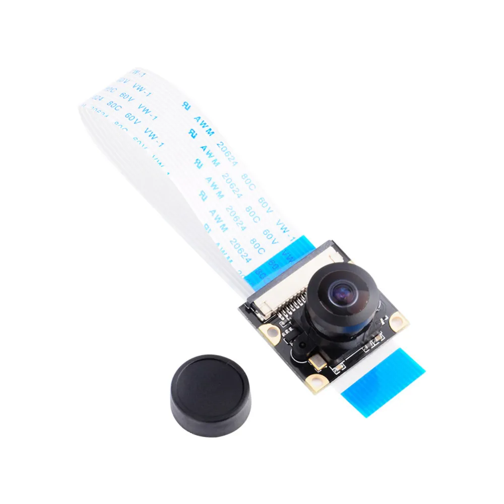 Raspberry Pi Night Vision Camera Module Board With 5MP, 160° Wide Angle ...
