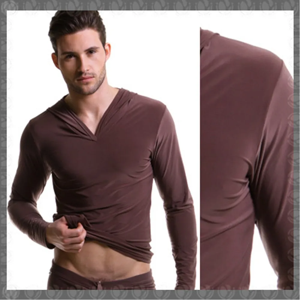 Wholesale N2N Yoga Wear Mens Sexy Pajamas Sleepwear Male Robe Masculino ...
