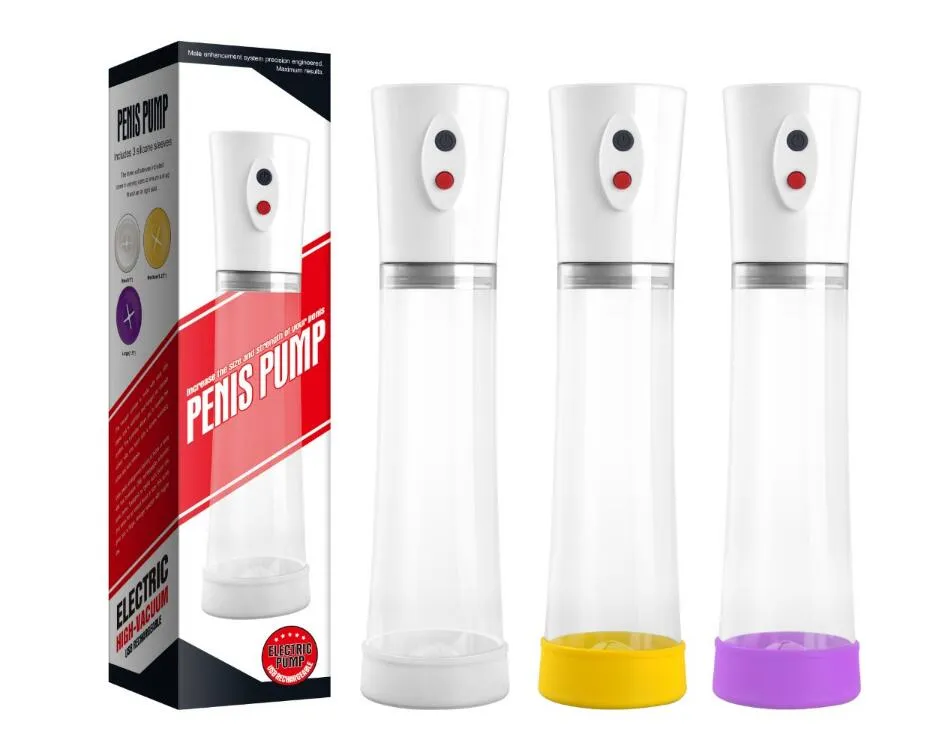 Rechargeable Vacuum Enhancement Device: Electronic Stimulation For Men ...