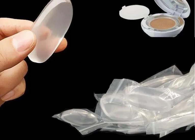 Factory Price Transparent Silicone Face Applicators Tool Jelly Powder ...
