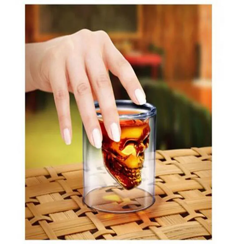 Crystal Skull Head Glassware: Unique Skull Drinking Cup - Premium ...