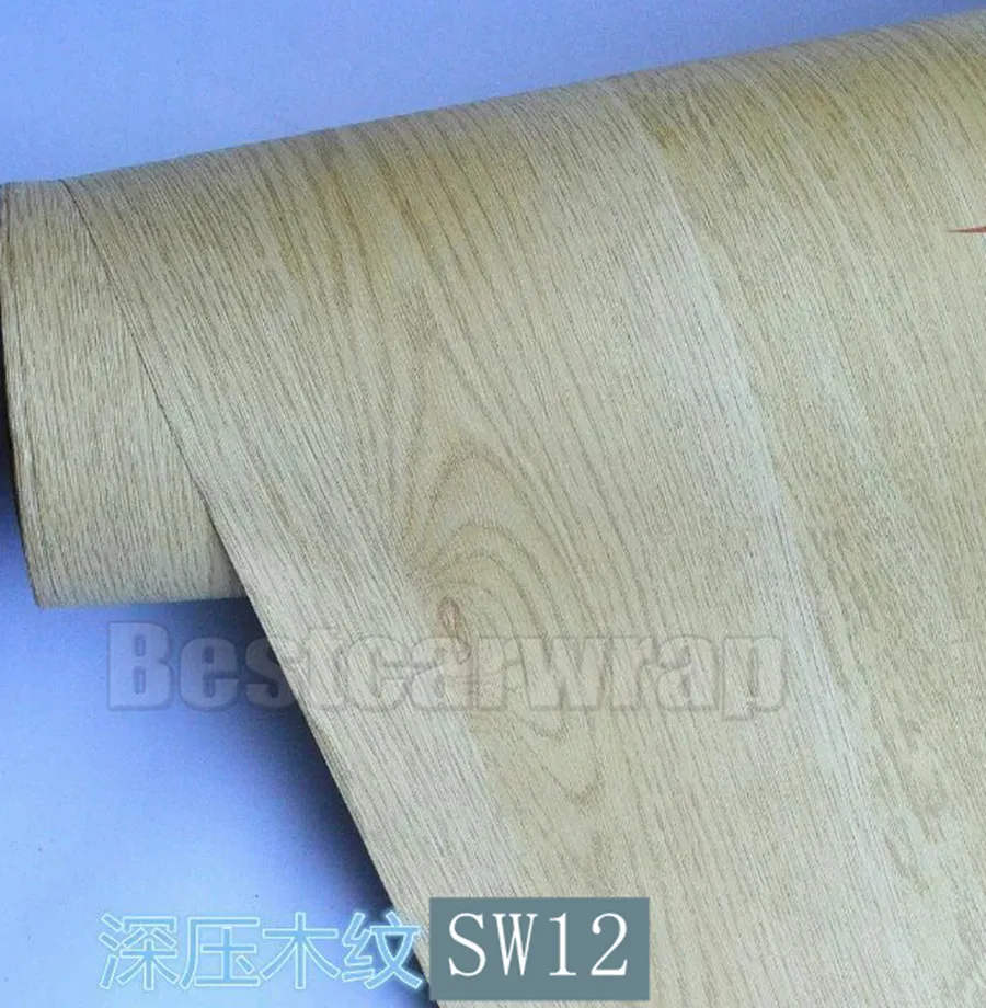 Teak Dark Wood Grain Vinyl Wrap 1.22x50m/Roll For Wall, Table, Cupboard ...