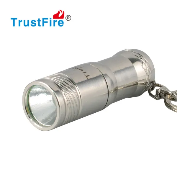 Stainless Steel LED Flashlight Keychain: Rechargeable, Portable Key ...