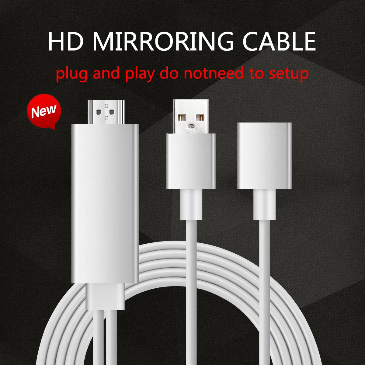DHgate.com:Lightning to HDMI Adapter, 1080P HDTV Connector for iPhone 7 ...