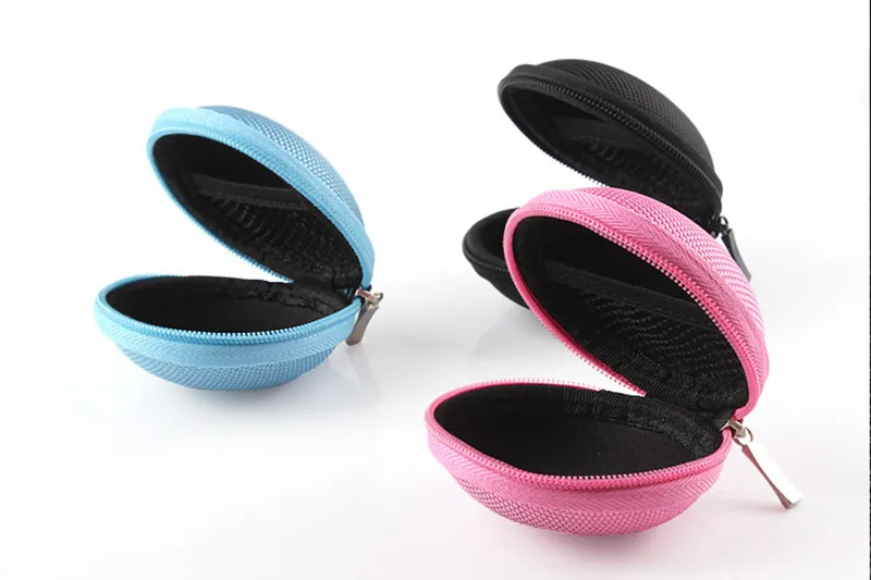 Soft Silicone Earphone Case with Keychain, Mini Zipper Coin Pouch for ...