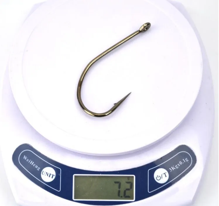 Giant Fish Hooks 40# 8CM Strong Shark Fishing Hooks Carbon Steel High ...