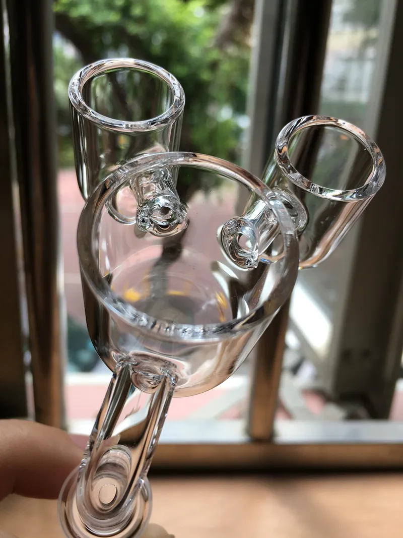 Quartz Banger Enail: XXL 3 Bowls Quartz Domeless Nail, 30mm OD, Male ...