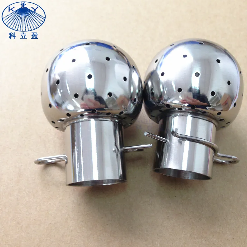 1 Inch Tube Clip 316LSS Static Spray Ball For Cleaning Of Tanks From 70 ...