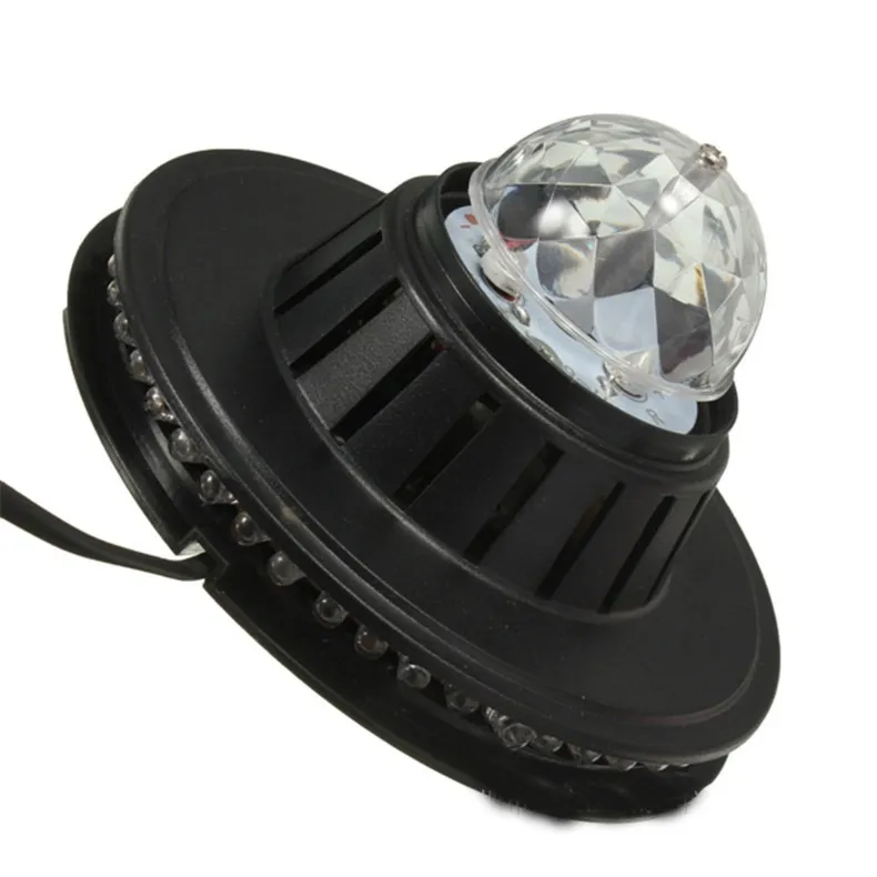The New 2 In One Solar Flying Saucer Bar Revolving Lamp Stage Lights ...