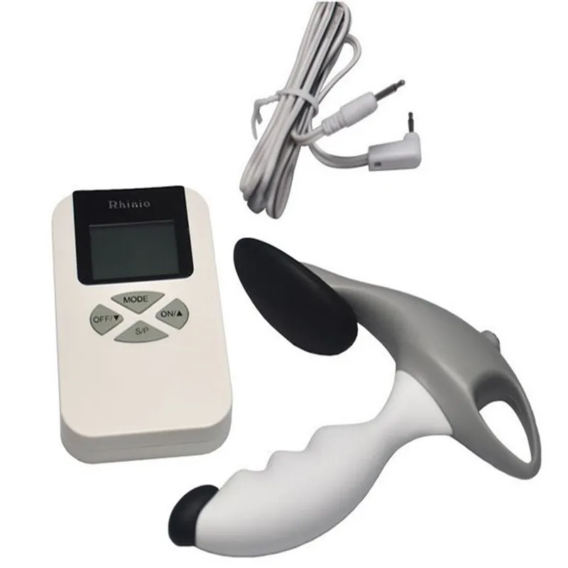Prostate Massager Electro Pulse Magnetic Therapy Pulse Shock Butt Plug