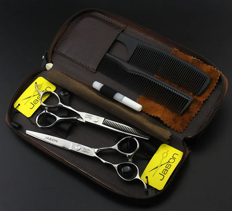 DHgate.com:5.5" 6.0" Jason Left Hand Cutting Scissors Thinning Shears ...