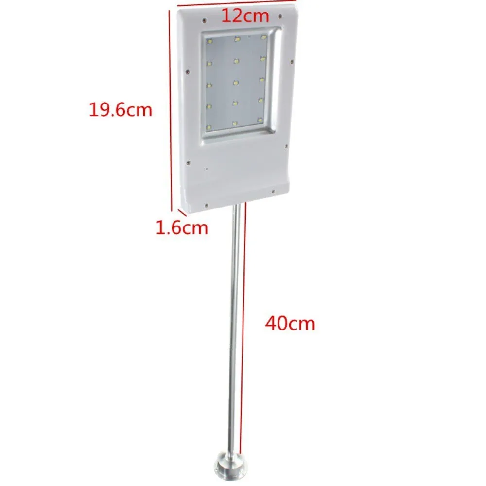 Waterproof Solar Sensor Wall Kinghe Solar Street Light With 15 LEDs For ...