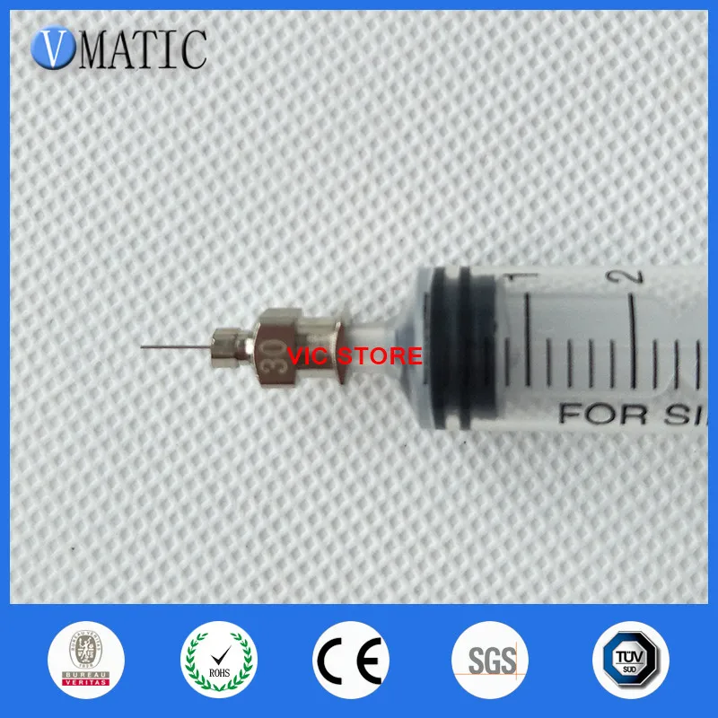 Wholesale VMATIC All Metal Tips 30G 1/4 Inch Blunt Stainless Steel Dispensing Needles Syringe ...