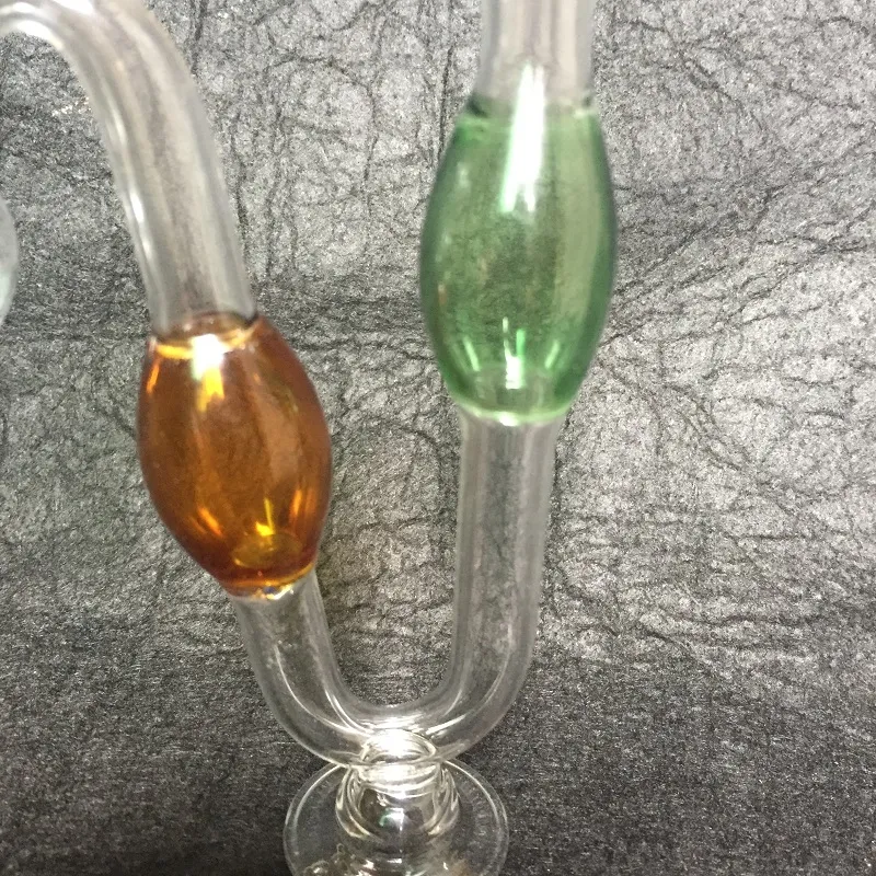 New Design Colorful Snakelike Glass Pipes Bong Oil Burners20cm Big ...