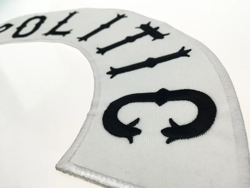 Custom MC Patch Politic & SUICIDE Angel Embroidered Iron/Sew On Custom ...