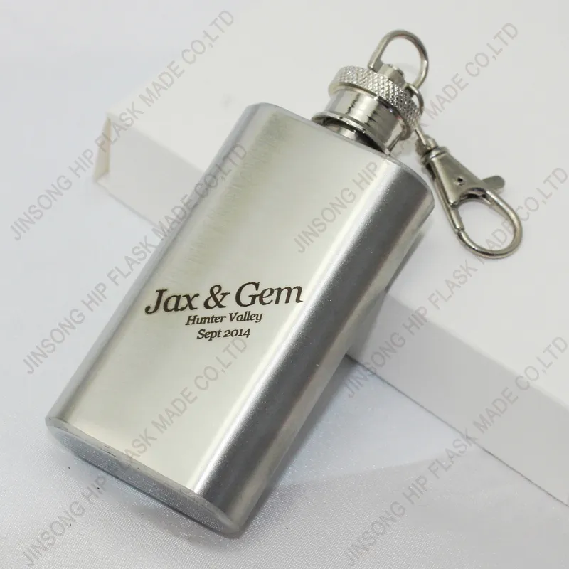 2oz Long Style Stainless Steel Mini Hip Flask With... From ...