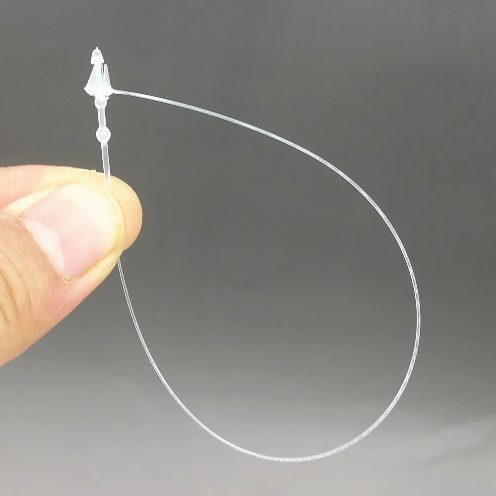 Plastic Snap Fastener Hang Tags - Wire Buckle Sling Rope for Price Tags ...