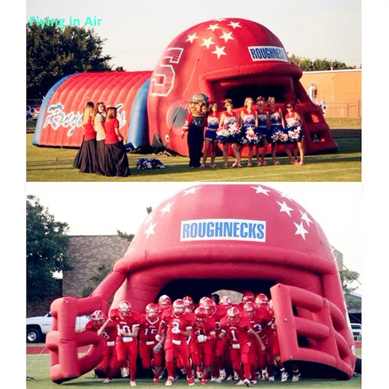 Giant Inflatable Football Helmet Tunnel Arch 8m X... From Flyinginair ...