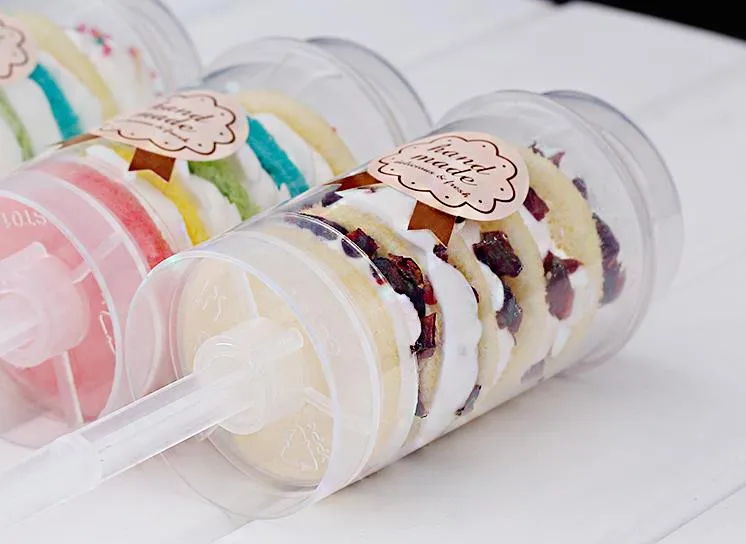 Hot Sale Plastic Food Grade Push Up Pop Containers Push Cake Pop Cup ...