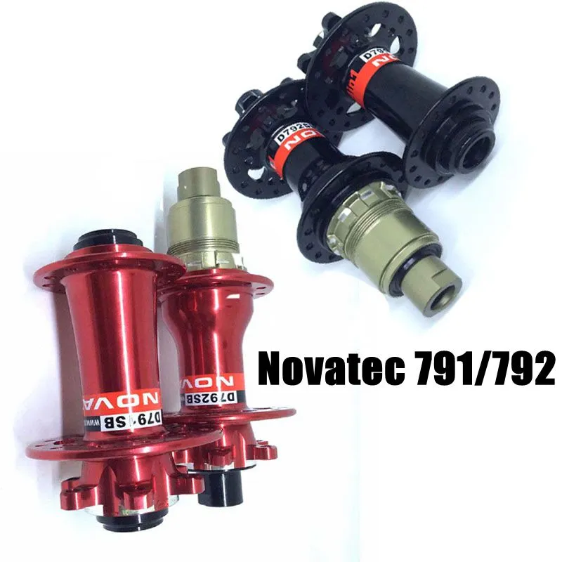 Factory Sale Novatec 2024 791 792 MTB Bike Hubs Front Rear 24 28 32H ...