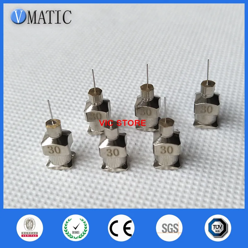 Wholesale VMATIC All Metal Tips 30G 1/4 Inch Blunt Stainless Steel Dispensing Needles Syringe ...