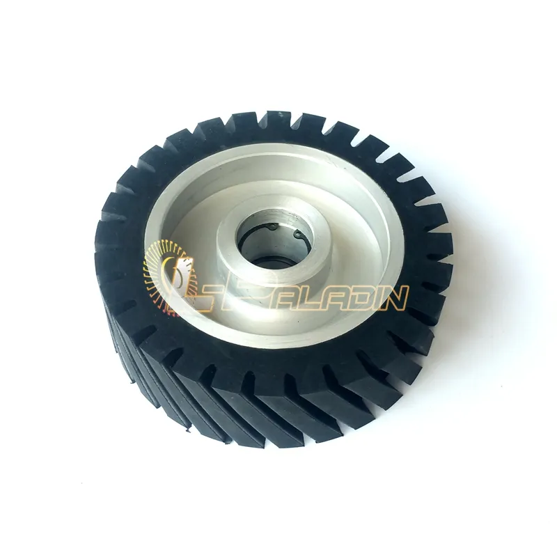 150*50*25mm Belt Sander Rubber Contact Wheel Grooved Surface Rubber ... 150*50*25mm Belt Sander Rubber Contact Wheel Grooved Surface Rubber ...