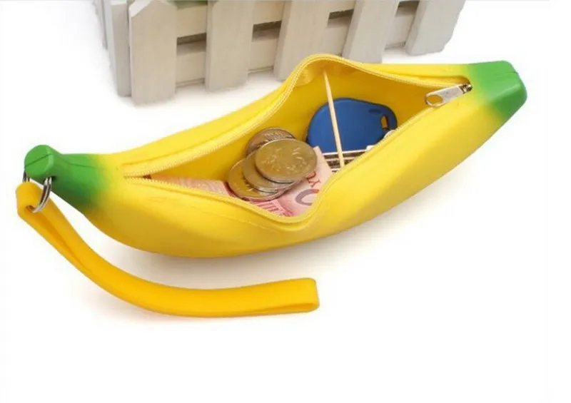 Banana Silicone Coin Purse Soft 3D Zipper Wallet,... From Andyandcandy ...