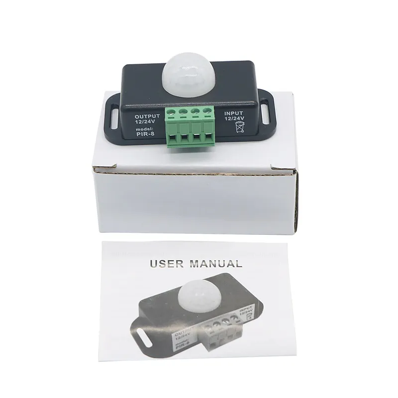 Motion Sensor Lamp Switch Module: DC 12V/24V 6A Automatic Adjust ...